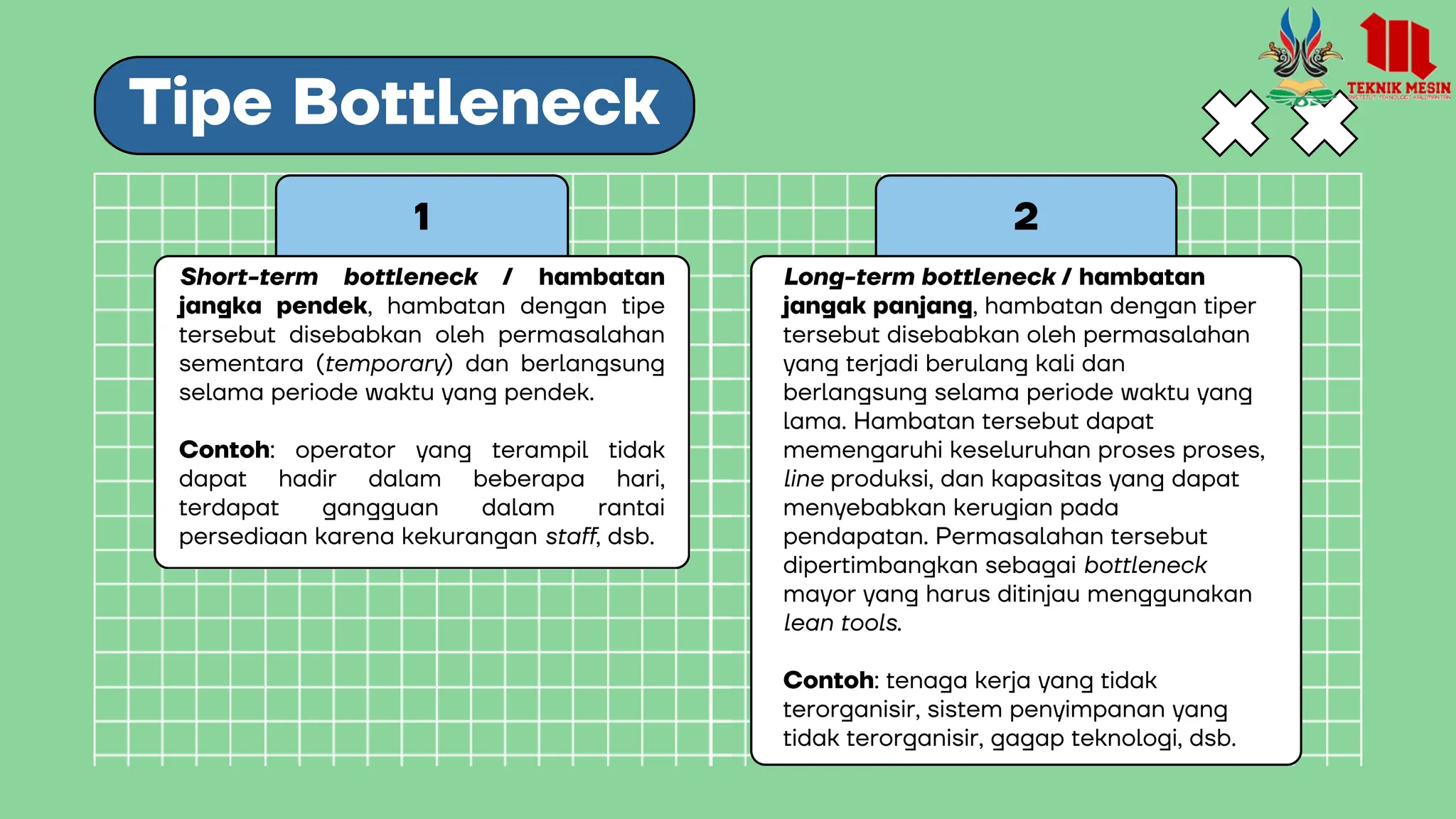 Teknik Manajemen dan Perawatan Bottleneck Analysis | PDF
