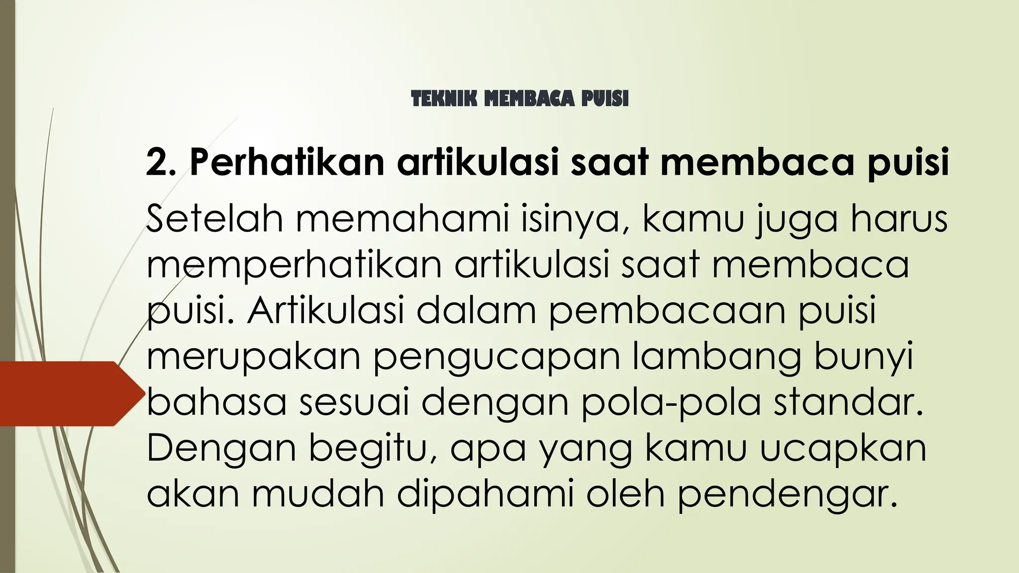 TEKNIK MEMBACA PUISI. oleh iwan agus.pptx