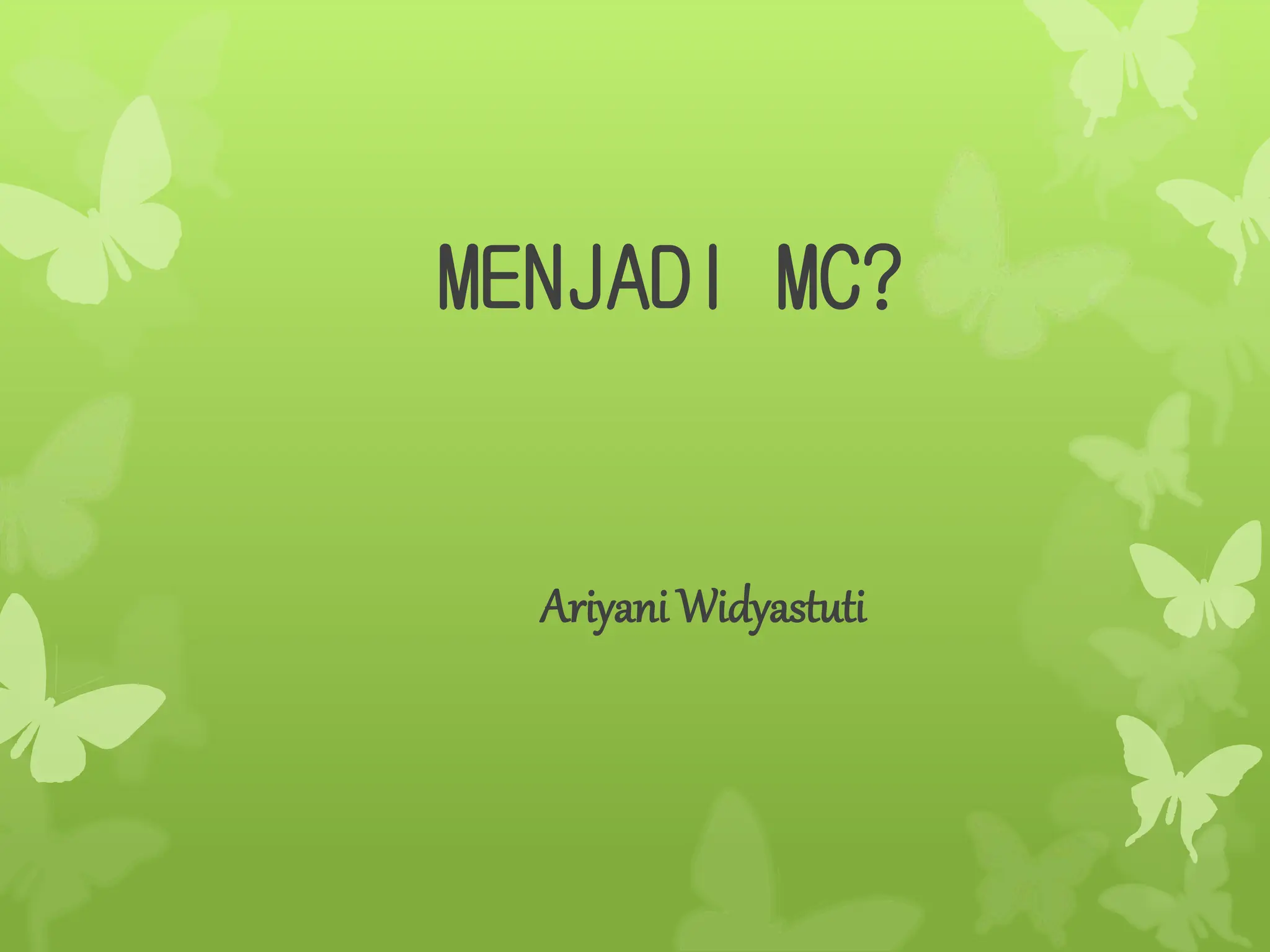 Teknik Membawa Acara tahun 2024 Bagi Pemula | PPTX
