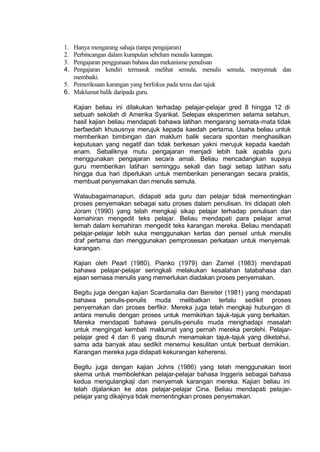 Teknik mengarang | PDF
