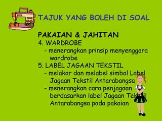 Teknik menjawab bahagian a k2 | PPT