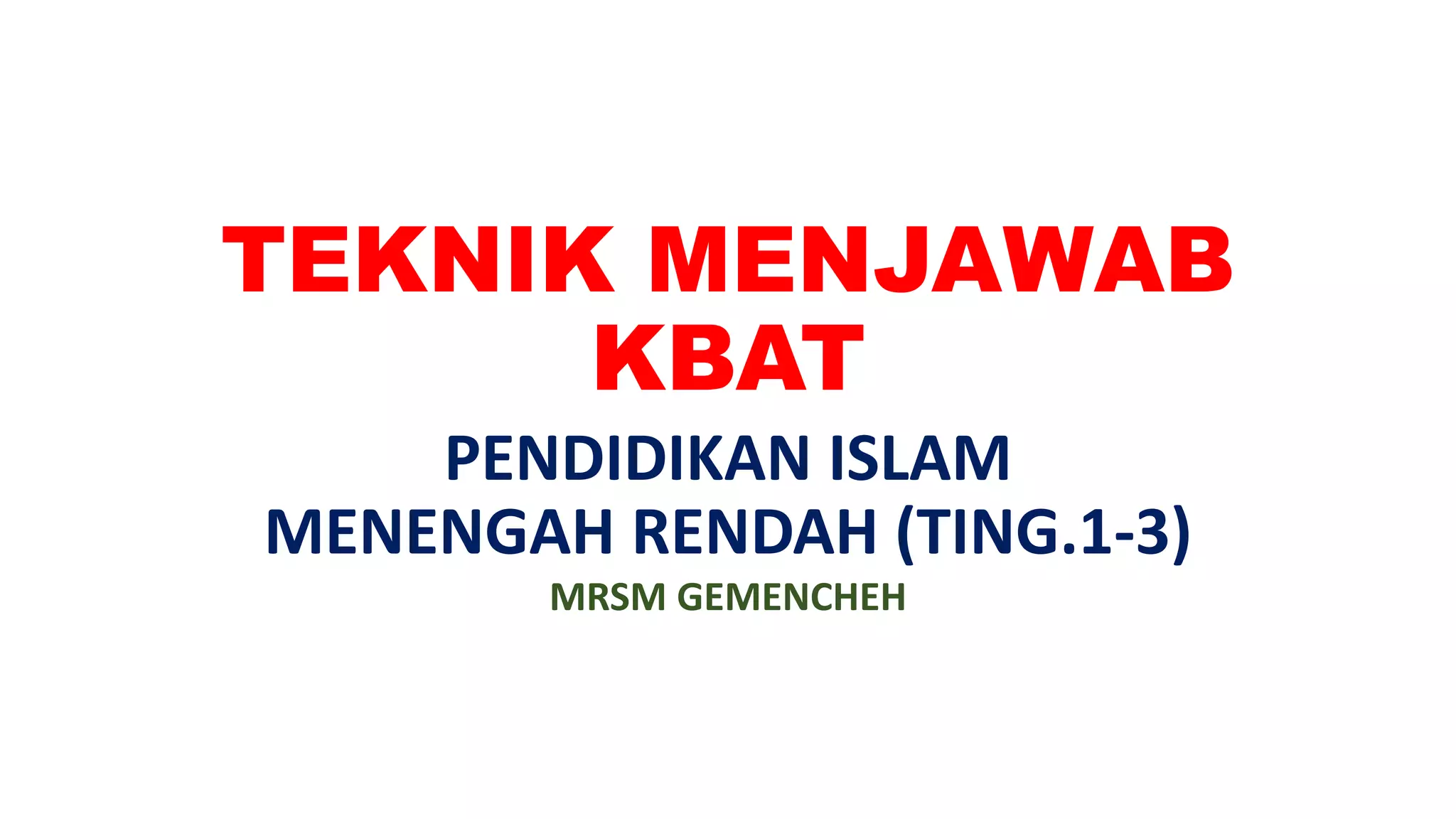 TEKNIK MENJAWAB KBAT PAI (1).pptx