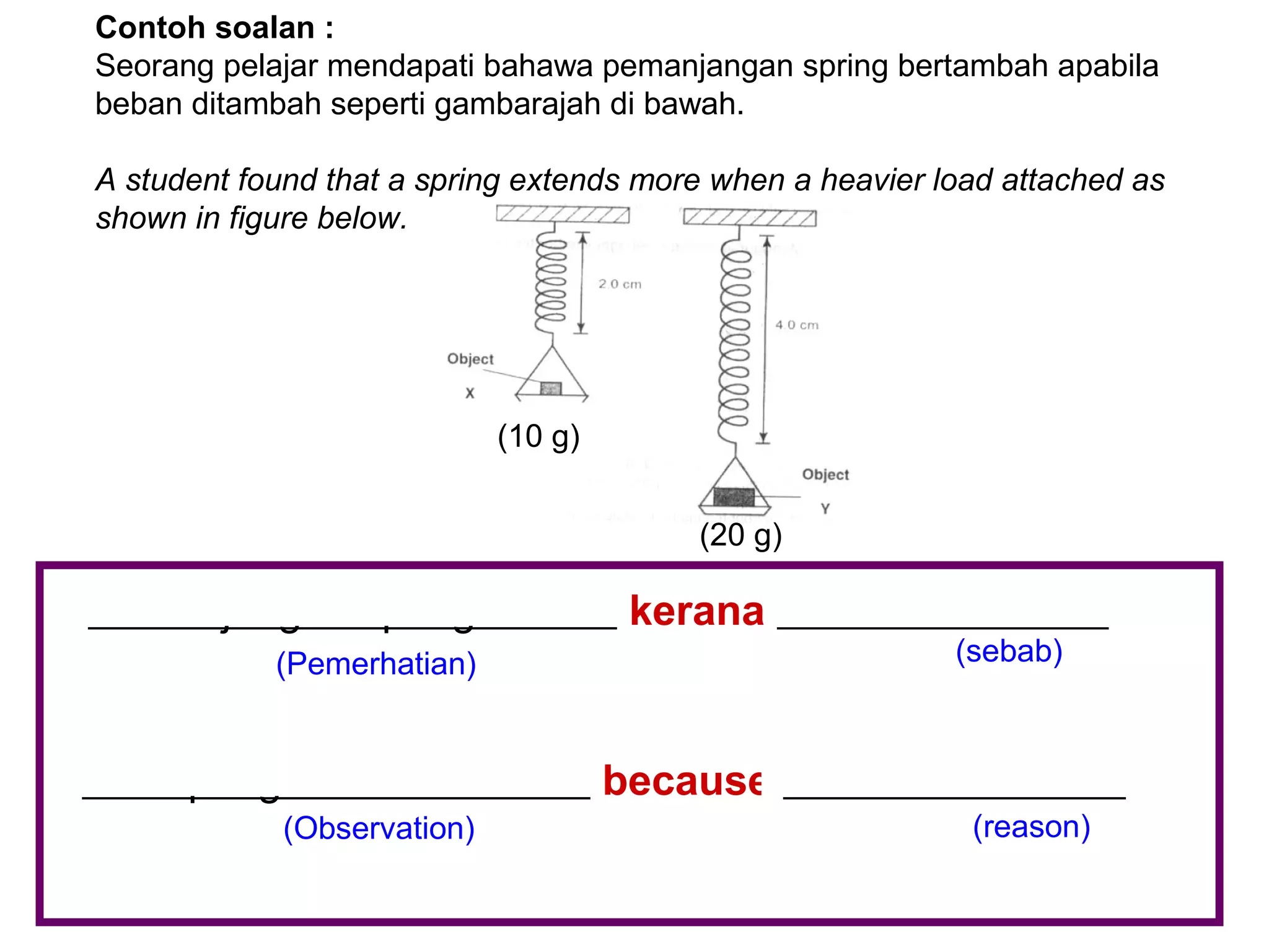 Teknik menjawab kertas 2 Sains PMR | PPT