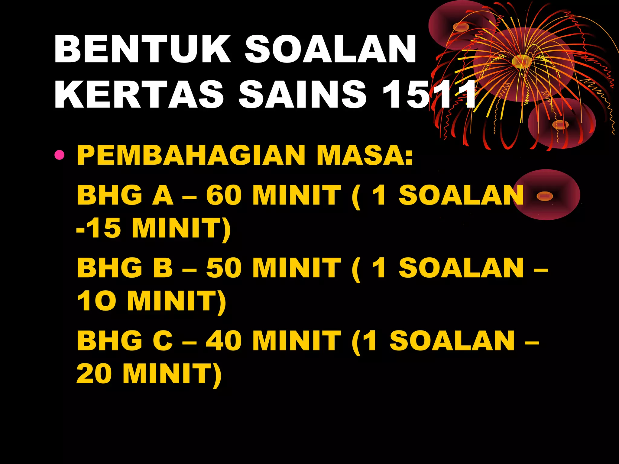 Teknik menjawab peperiksaan sains spm k2 bhg c | PPS