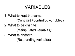 Teknik menjawab sains | PPT