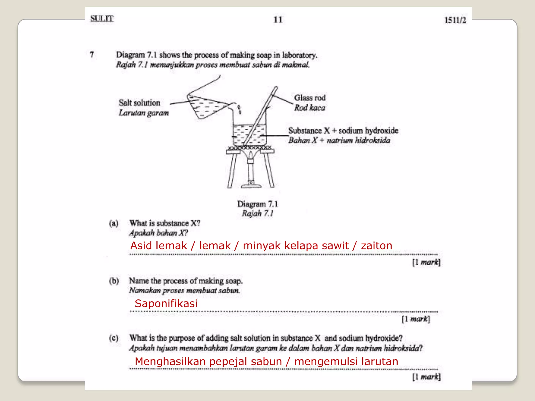 Teknik menjawab soalan sains | PPTX