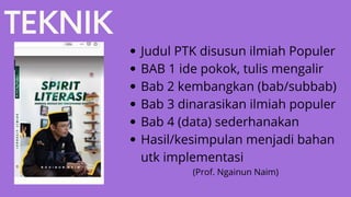 Teknik Menulis Buku Pendidikan Pdf