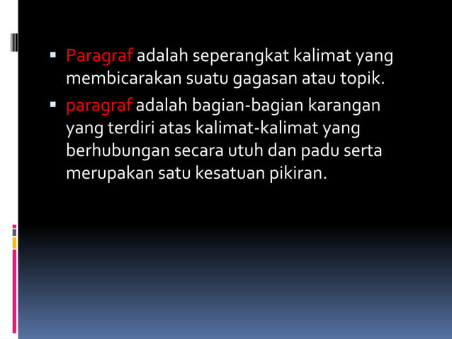 Teknik Menulis ( Strong paragraf ) | PPT