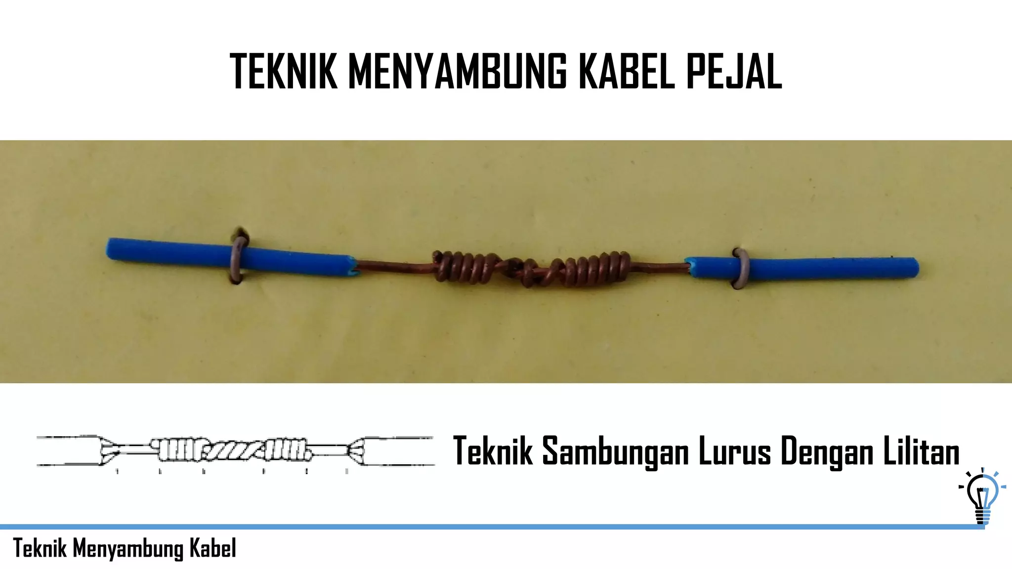 Teknik menyambung kabel | PDF