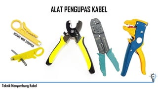 Teknik menyambung kabel | PDF