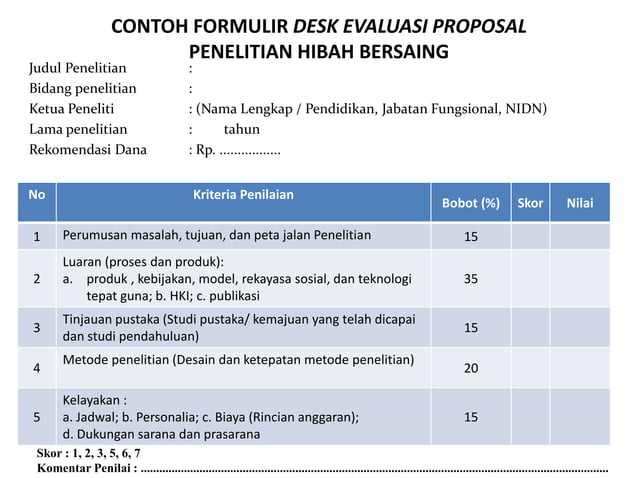 TEKNIK PENYUSUNAN PROPOSAL RISET | PDF