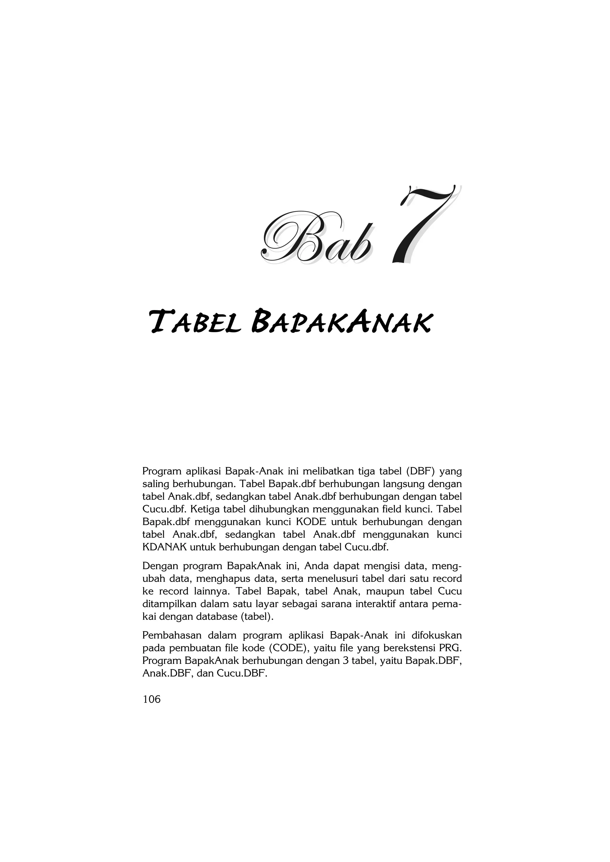 Teknik merancang program aplikasi (code) pada visual fox pro | PDF