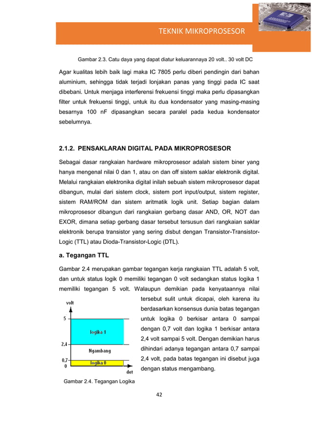 Teknik Mikroprosesor | PDF