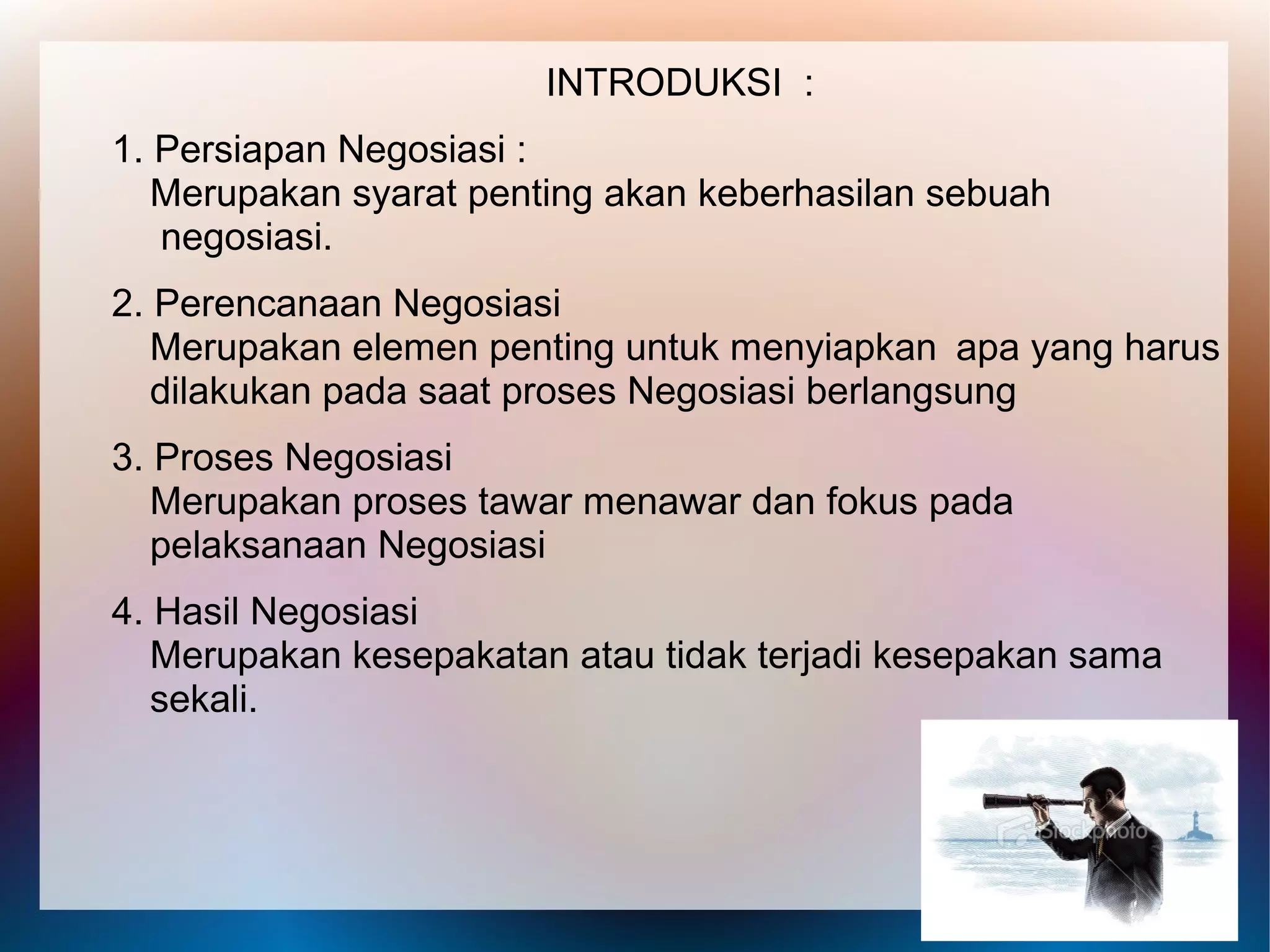 Teknik Negosiasi | PPT