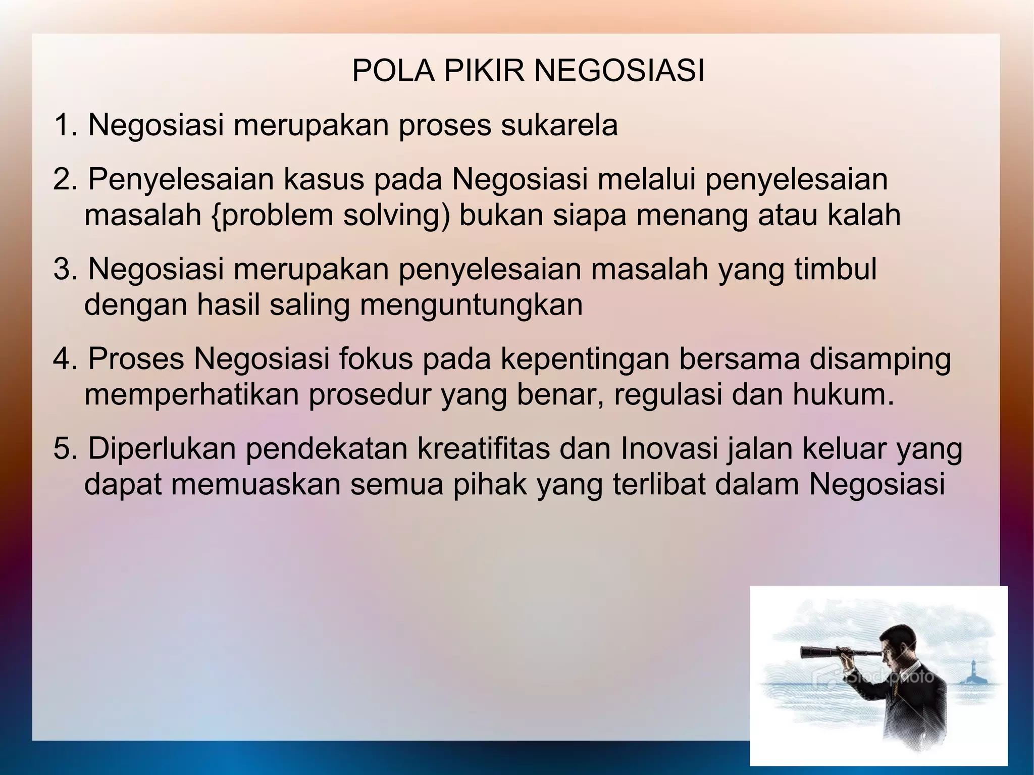 Teknik Negosiasi | PPT
