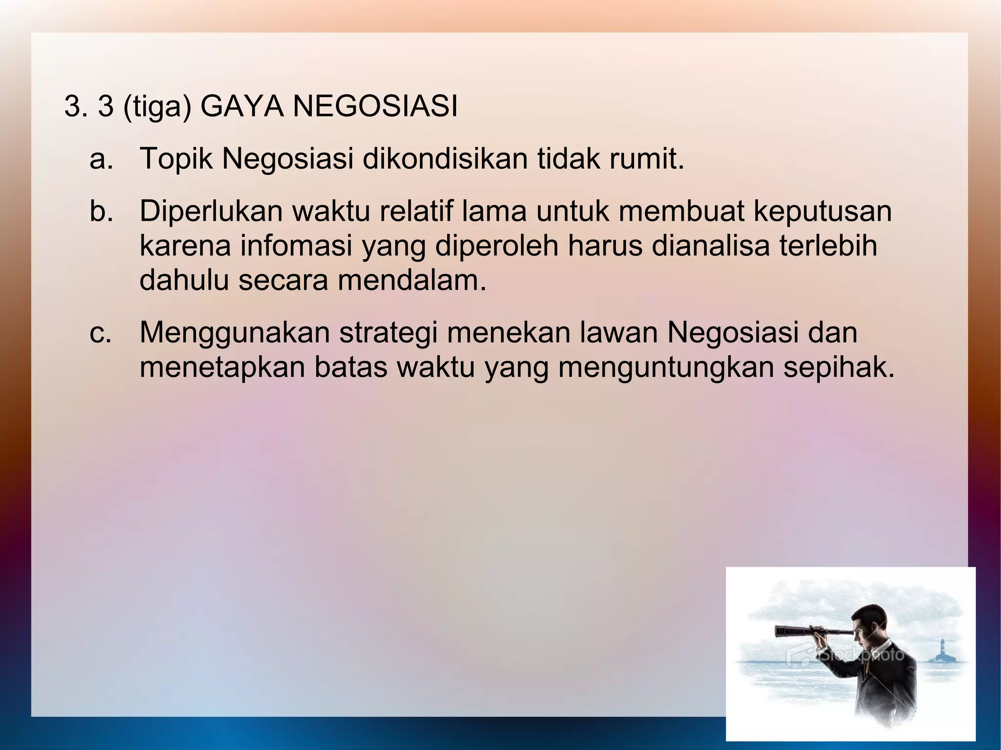 Teknik Negosiasi | PPT