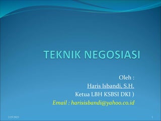 TEKNIK NEGOSIASI.ppt