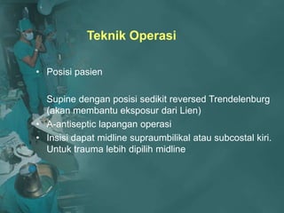 Teknik operasi | PPTX