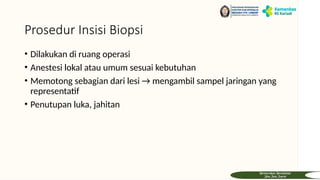 Teknik Operasi Biopsi Tumor (Core Biopsy, Incisi Biopsy, Excisi Biospsy ...