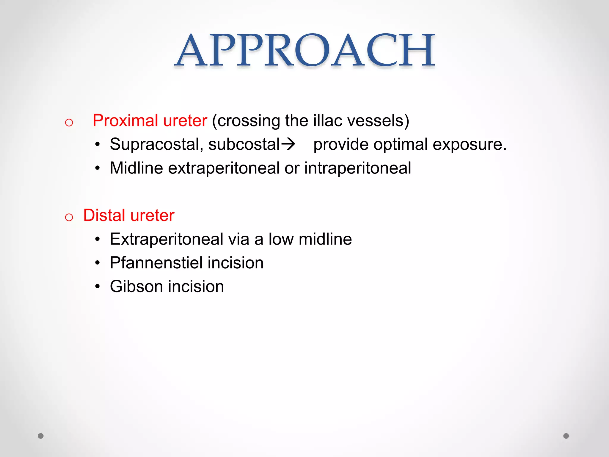 Open Ureterolithotomy | PPTX
