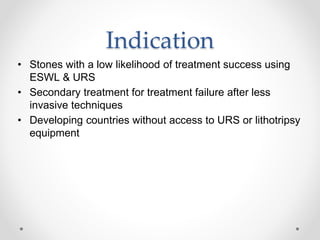 Open Ureterolithotomy | PPT