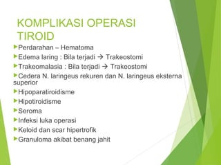 Teknik operasi gondongentomy | PPT