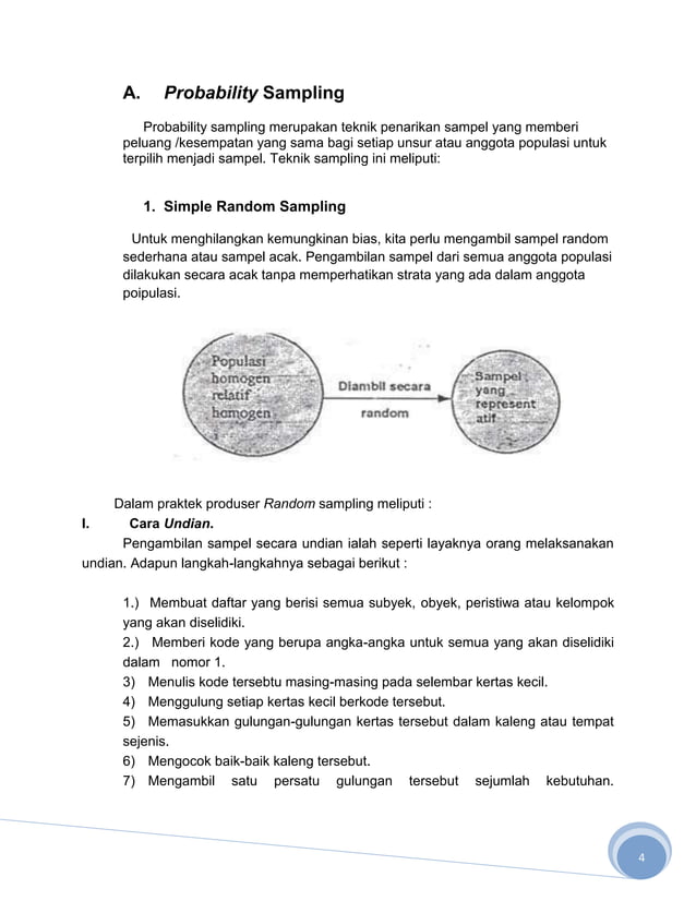 Teknik pegambilan sample(new) | PDF