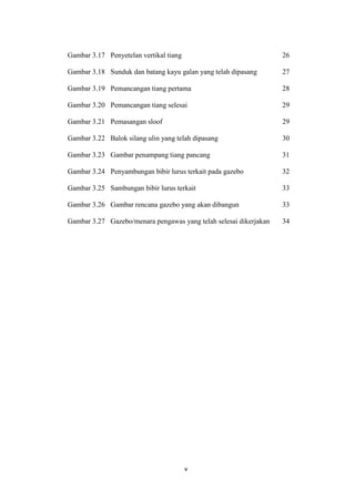 TEKNIK PEMASANGAN TIANG PANCANG ULIN MENARA PENGAWAS MANGROVE DI ...