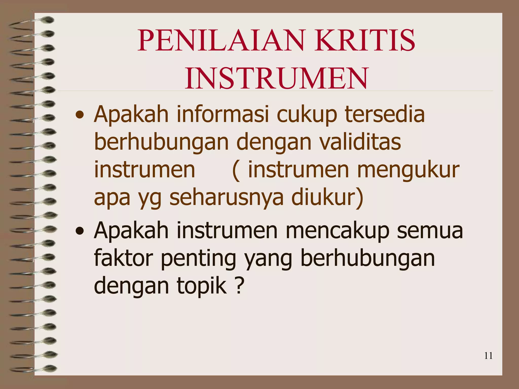 Teknik pembuatan instrumen .ppt