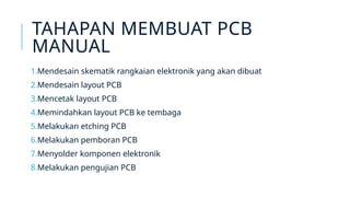 Teknik Pembuatan PCB Manual dengan Spidol.pptx
