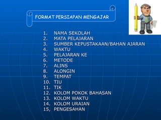 Teknik pembuatan rencana pengajaran | PPT