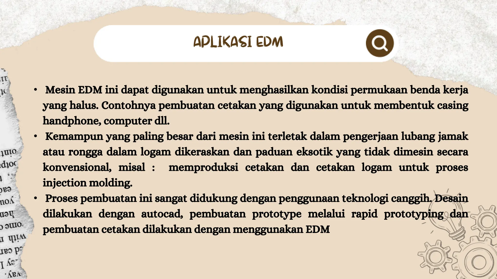 ELECTRIC DISCHARGE MACHINE Teknik Pemesinan Lanjut.pptx