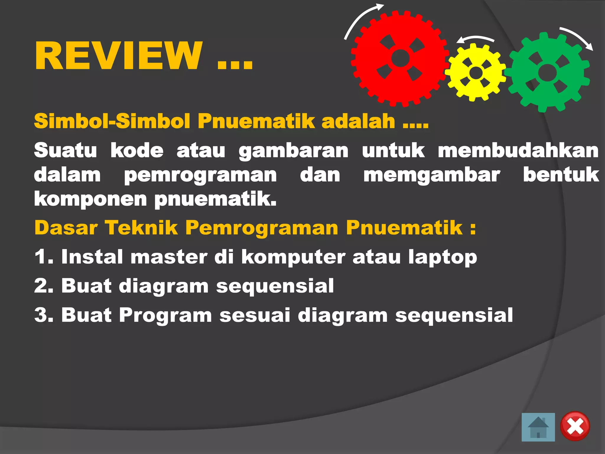 Teknik pemprograman pneumatik | PPT