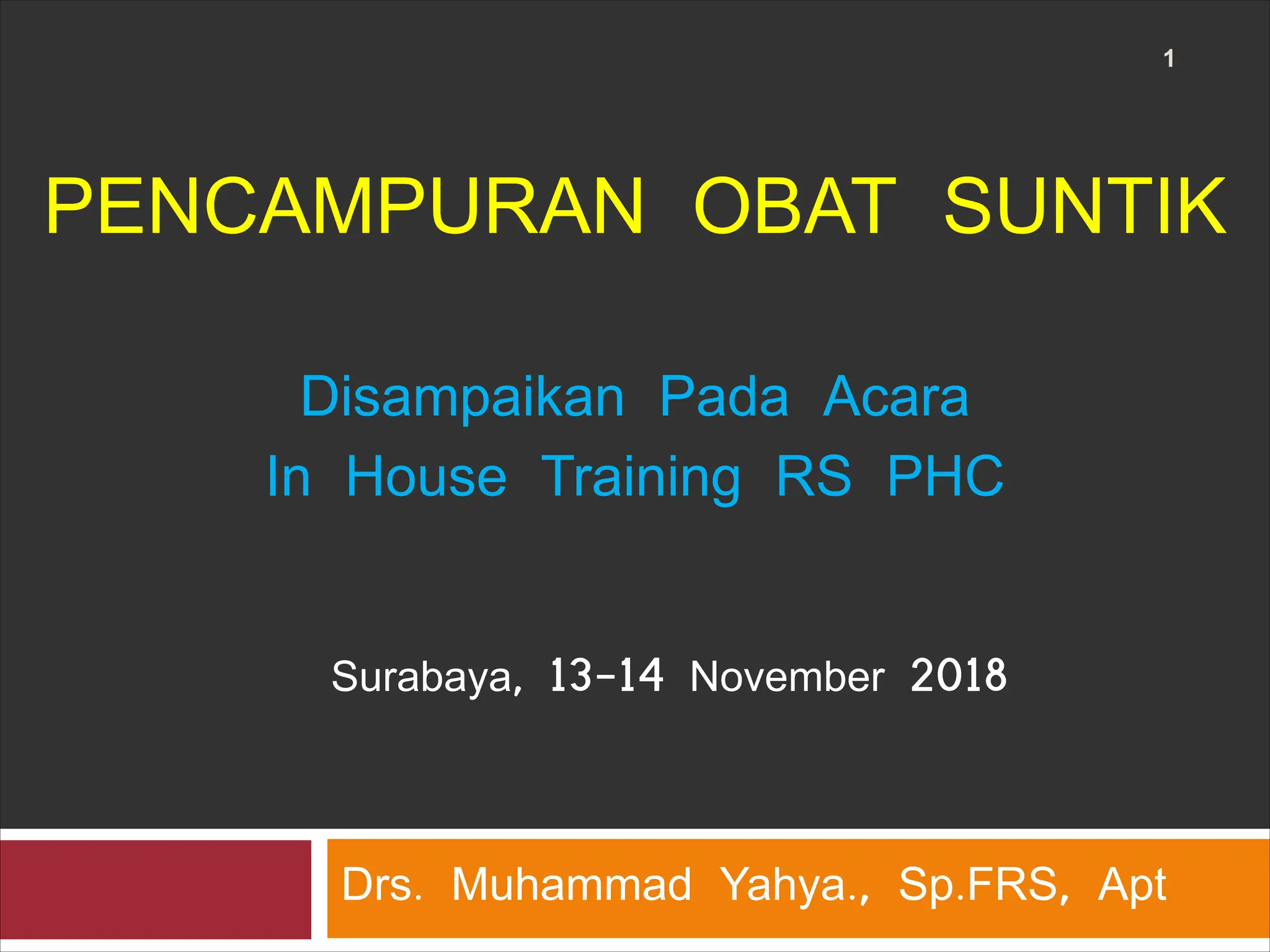 teknik pencampuran obat suntik dan obat sitostatika | PDF