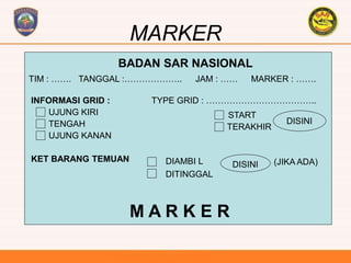 TEKNIK PENCARIAN e sar dan jungle survival | PPTX
