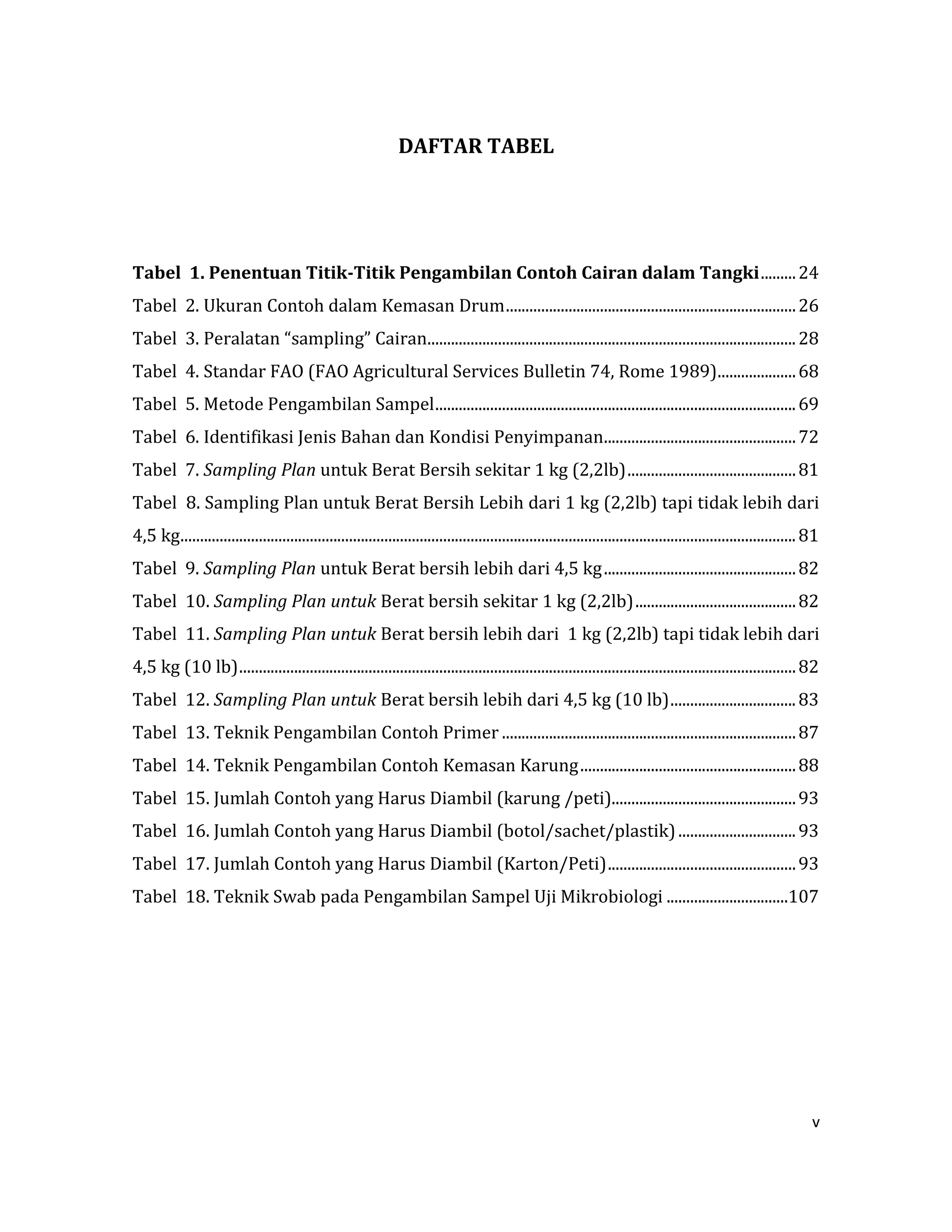 Teknik Pengambilan Contoh | PDF