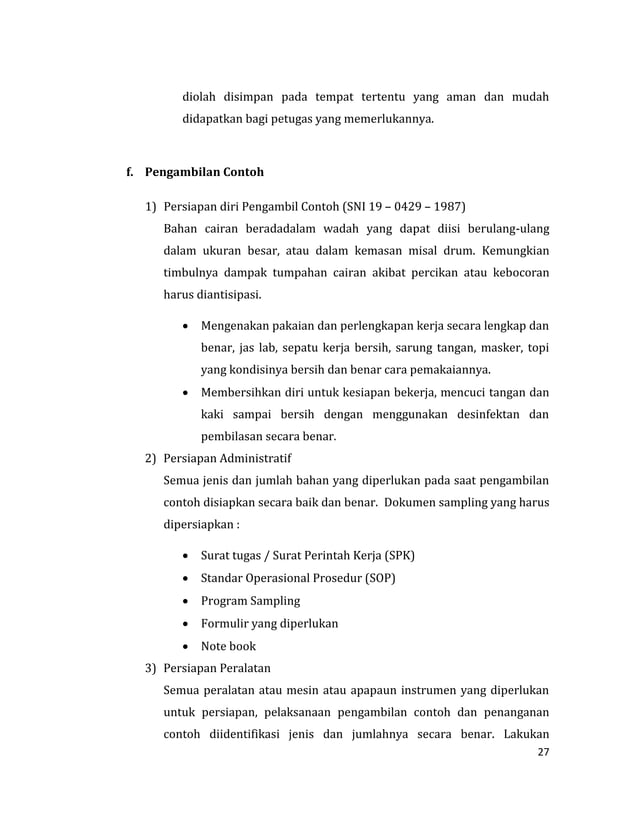 Teknik Pengambilan Contoh | PDF