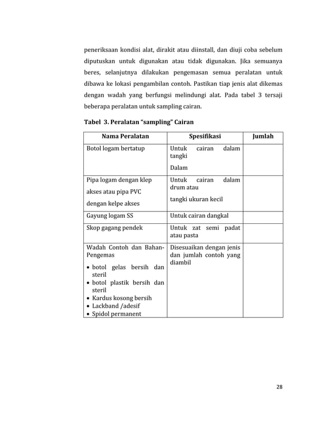 Teknik Pengambilan Contoh | PDF