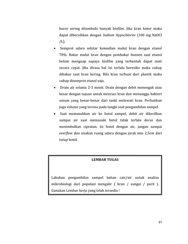 Teknik Pengambilan Contoh | PDF