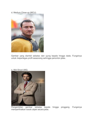 Teknik pengambilan gambar | DOCX