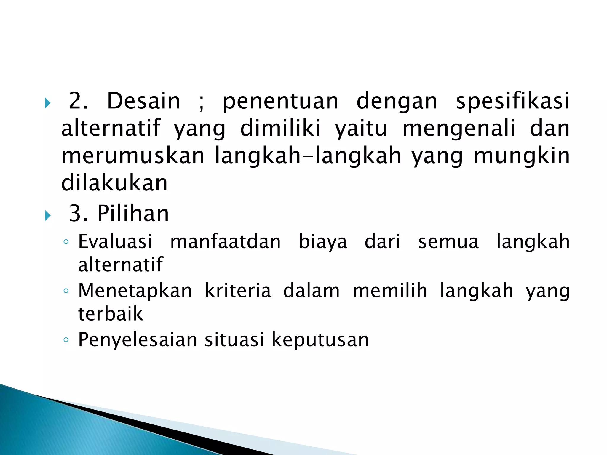 Teknik Pengambilan Keputusan | PPTX