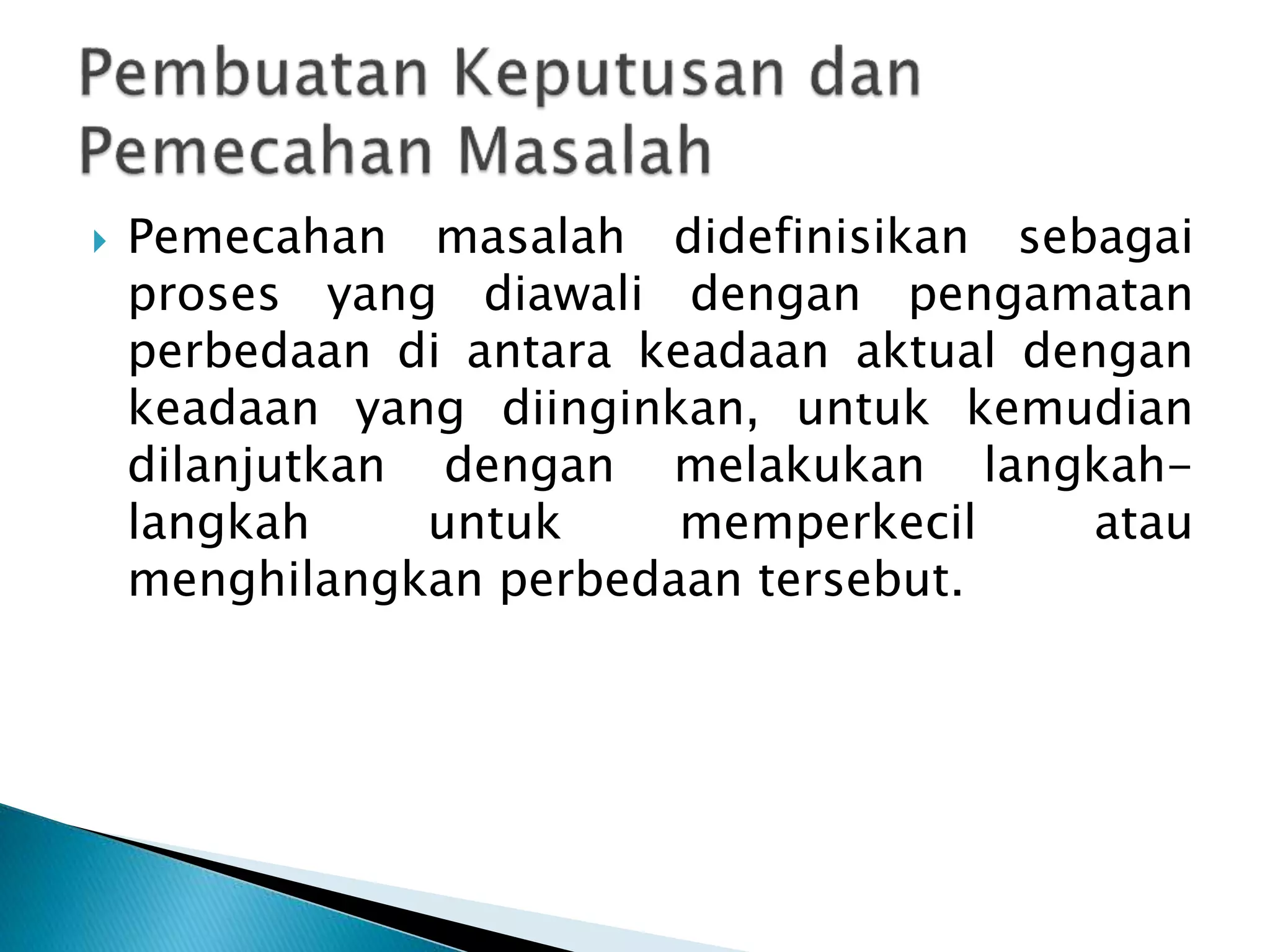 Teknik Pengambilan Keputusan | PPTX