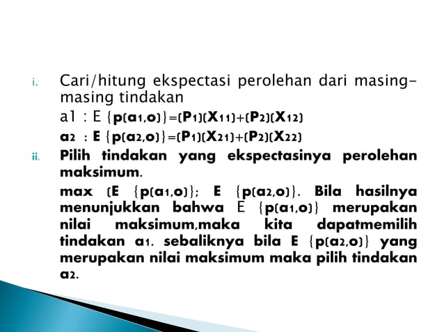 Teknik Pengambilan Keputusan | PPTX