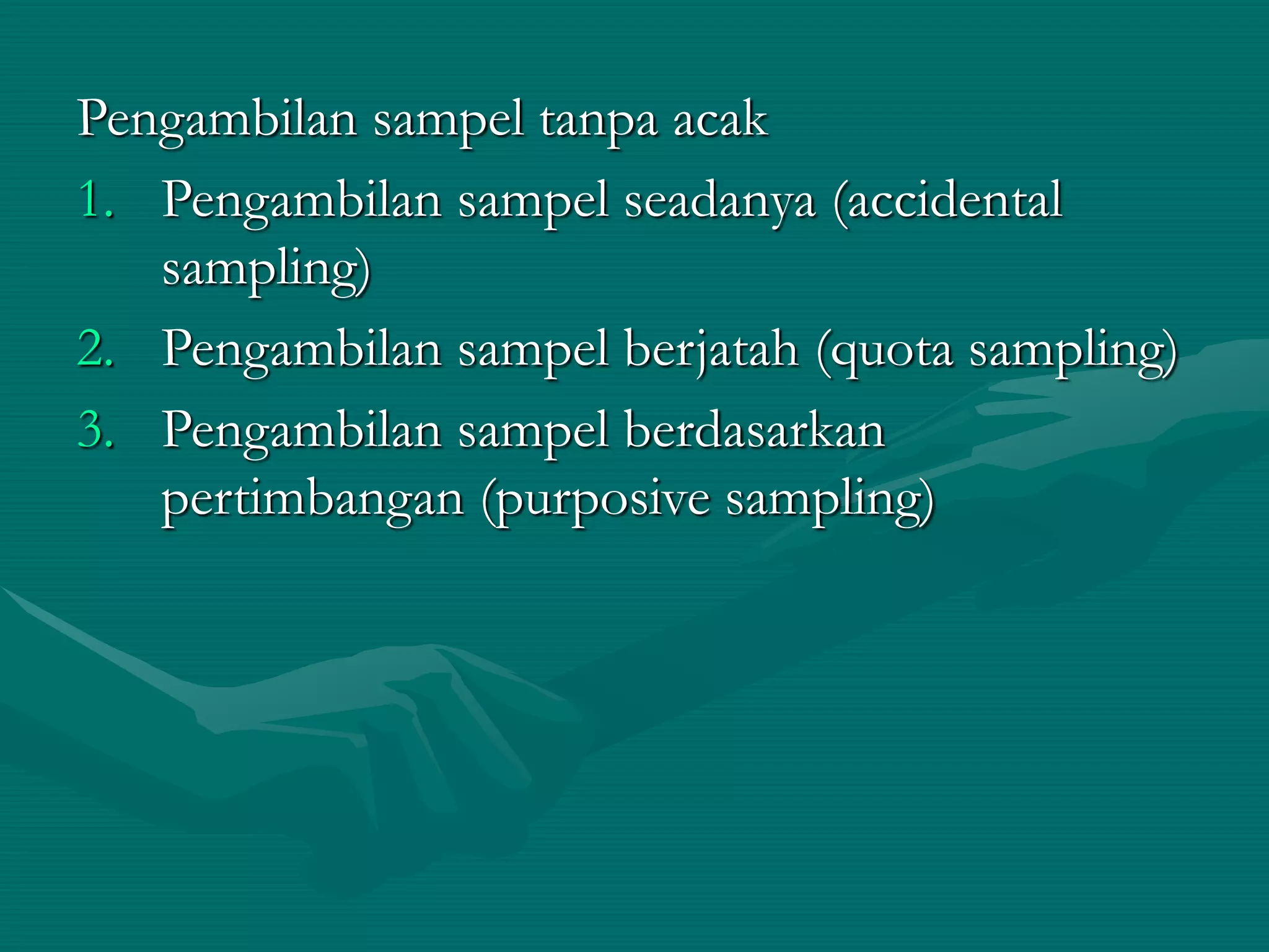 Teknik Pengambilan Sampel.ppt