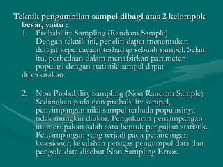 Teknik Pengambilan Sampel.ppt