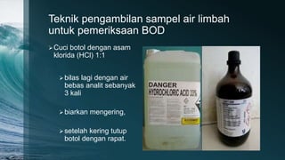 Teknik pengambilan sampel bod | PPTX