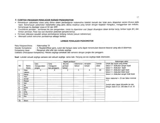 Teknik pengembangan silabus | PDF