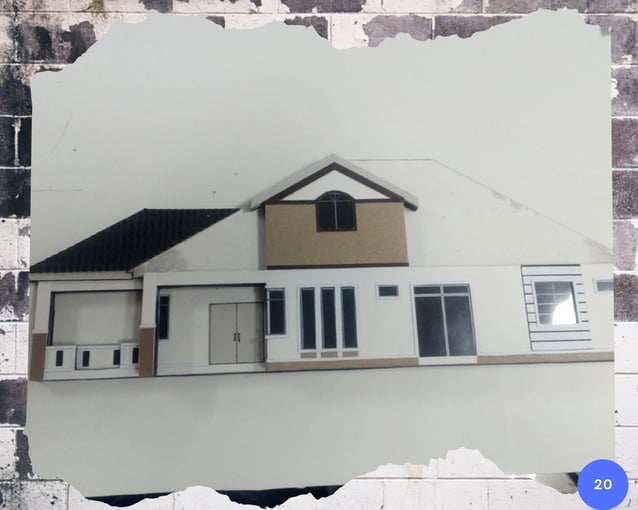 Teknik penghasilan model fasad bangunan | PPT