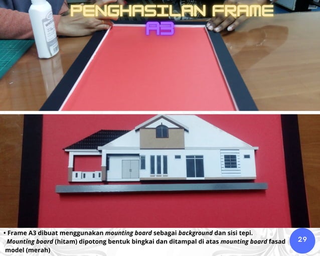 Teknik penghasilan model fasad bangunan | PPT