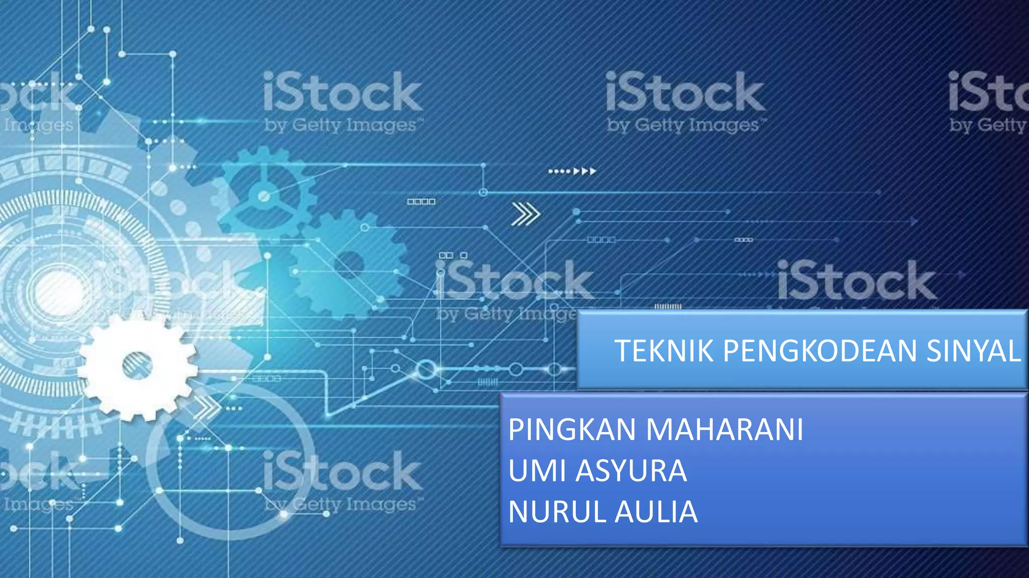 Teknik pengkodean sinyal | PPT